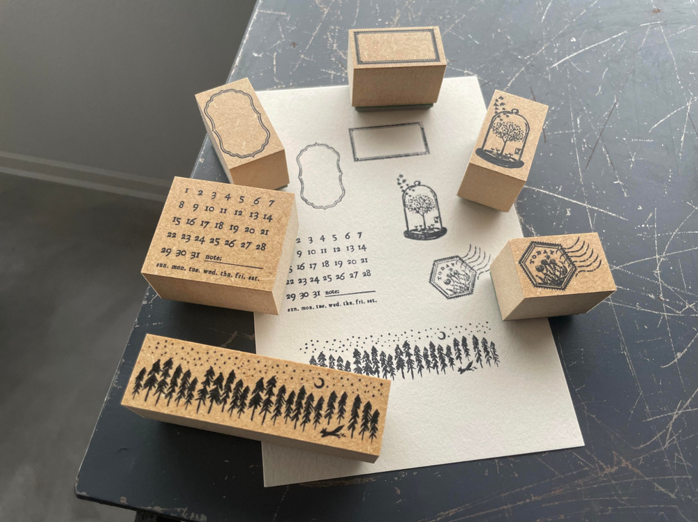 Original rubber stamp box【Journal】